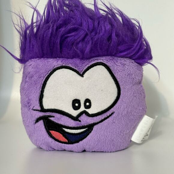 Disney | Toys | Disneys Club Penguin Purple Puffle Stuffed Animal By ...